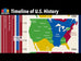 Timeline of US History Poster – UsefulCharts